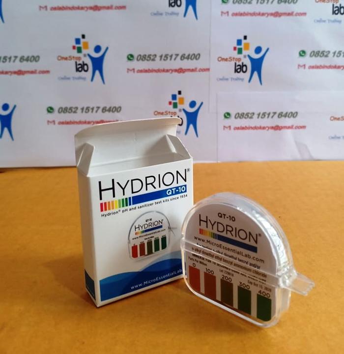 Jual Hydrion QT-10 Quat Dispenser 0-400 PPM Quaternary paper sanitizer ...