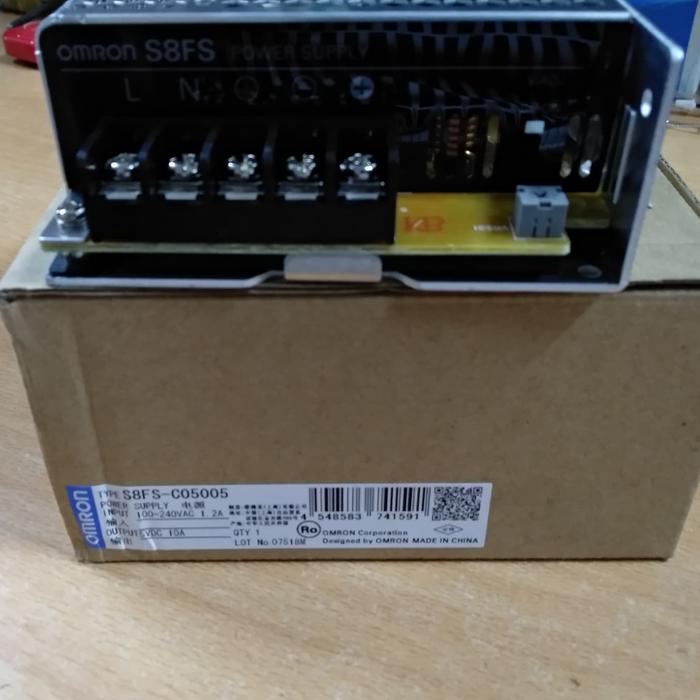 Jual Power supply S8FS C05005 Omron original 5V DC 5 VDC 5VDC 10A - Jakarta Utara ...