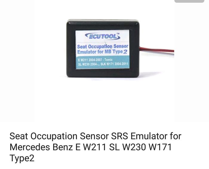 Jual Seat Occupancy Occupation Sensor SRS Emulator for Mercedes-Benz ...