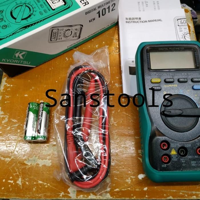 Jual multitester digital / digital multimeter KYORITSU 1012 ORIGINAL ...