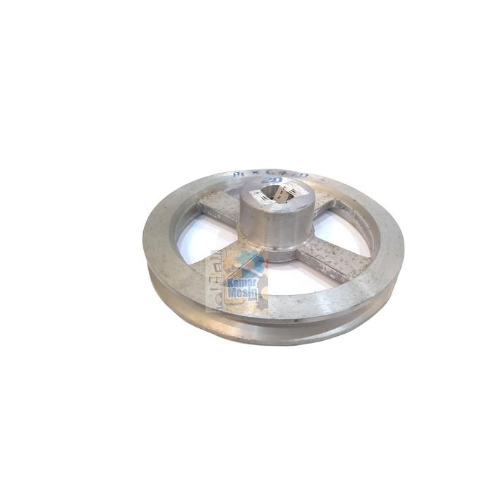 Jual Pulley A1 x 6 Inch Pully A1 x 6 Inch Puli A1 x 6 Inch As 20 mm ...