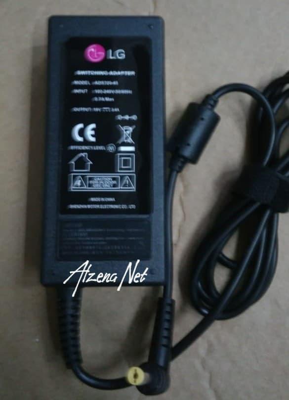 Jual Adaptor LG 19V 3.4A Ori Switching Adapter 19 Volt 3,4 A Bagus ...