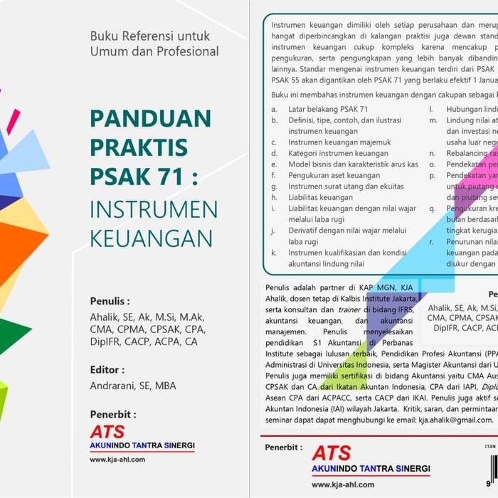 Jual Panduan Praktis Psak 71 : Instrumen Keuangan Di Seller Noelle ...