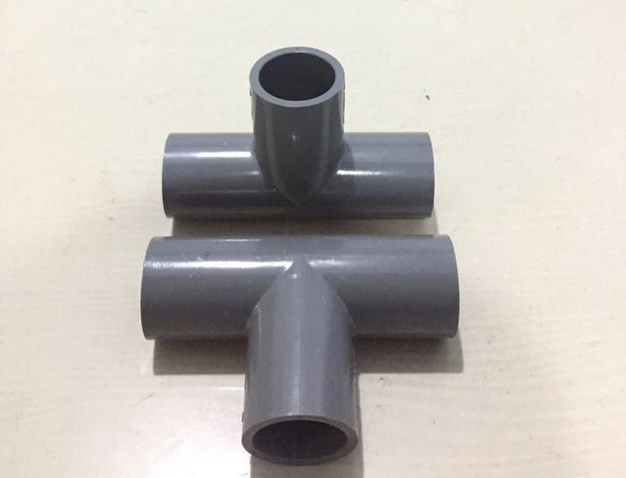 Jual Tee PVC 1/2" Rucika AW / PVC Tee 1/2" Rucika AW / Sambungan Pipa ...