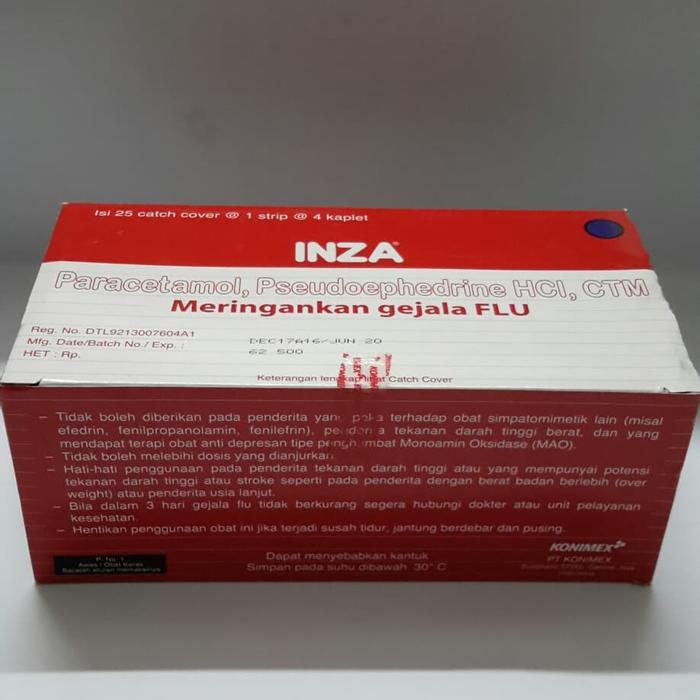 Jual Inza (1 box isi 25 strip) - Jakarta Barat - Apt Mario | Tokopedia