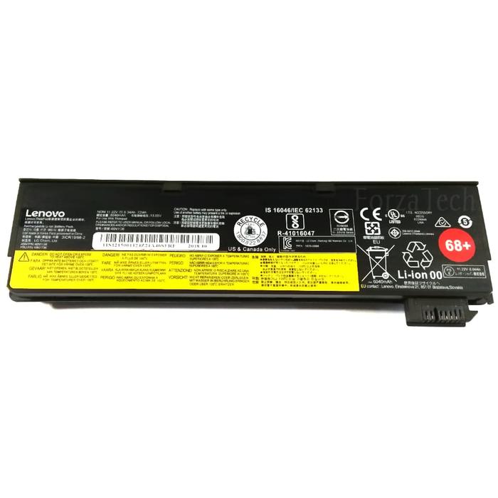 Jual Lenovo Original Battery ThinkPad X240 X260 T440 T440s 45N1136 ...