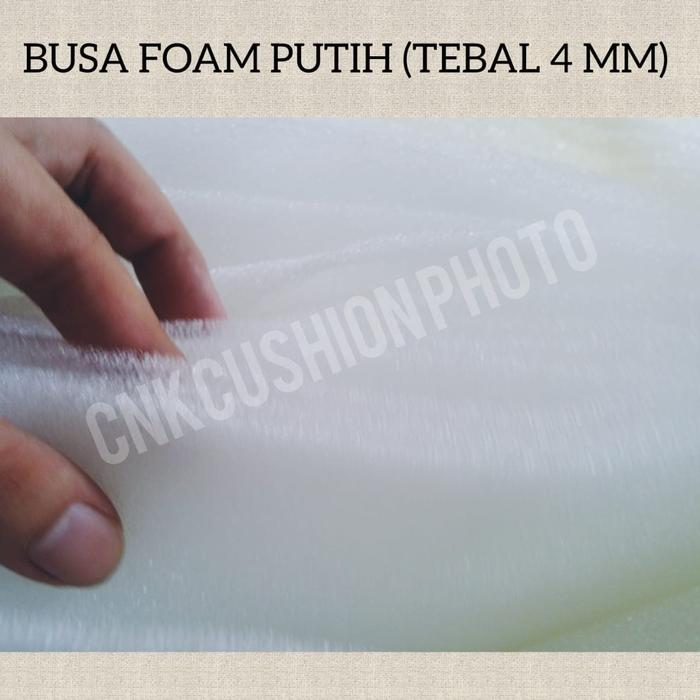 Jual [GOJEK/GRAB] BUSA FOAM PUTIH TIPIS MURAH LEMBAR 4MM (SOFA ...