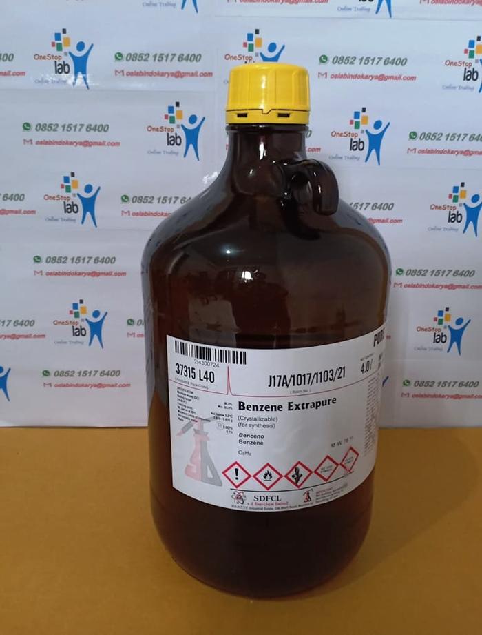 Jual SD FINE CHEMILCAL BENZENE For Analysis cap 4 Liter - Kab. Bekasi ...