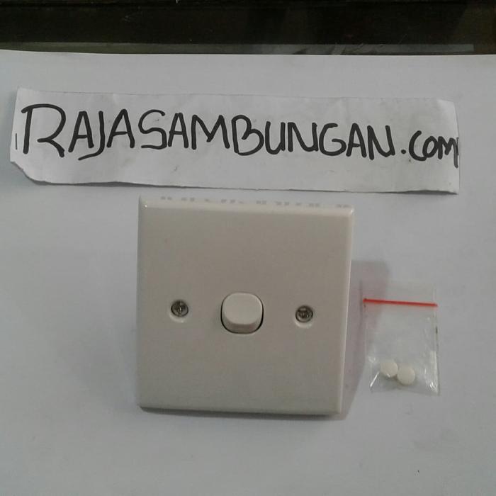 Jual saklar engkel Clipsal BS 3676 saklar kepala bulat cetekan lampu ...