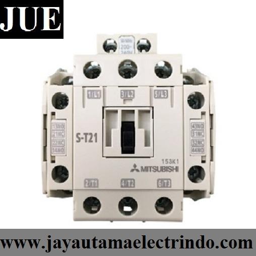 Jual Kontaktor Contactor Mitsubishi S-T21 ST-21 ST 21 220v 3P - Jakarta Pusat - Jaya Utama ...