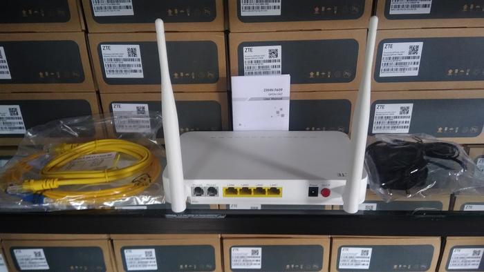 Jual Modem Wireless Router Indihome Indonesia ZTE F609 New-Fullset ...