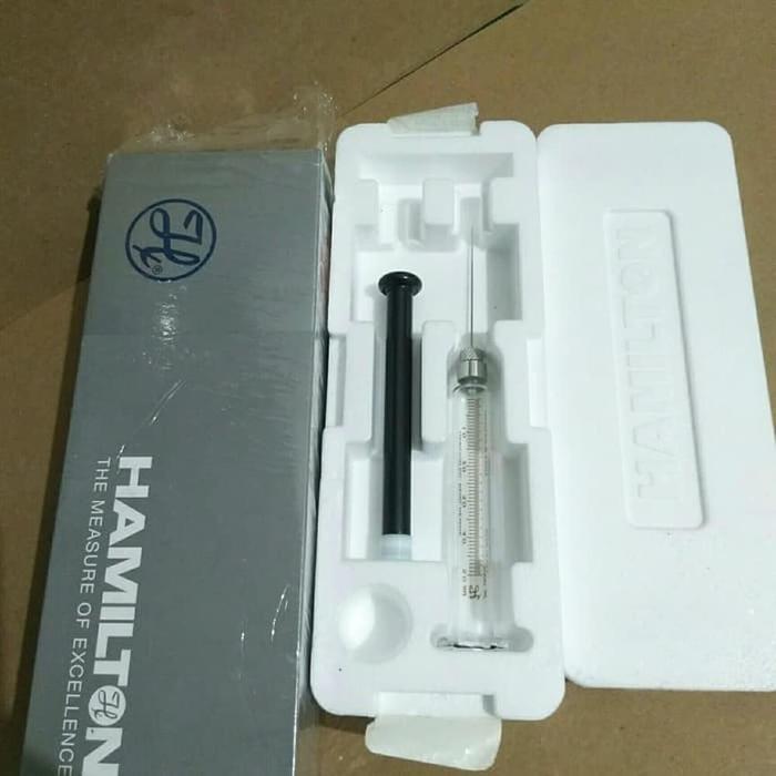 Jual HAMILTON 81630 Syringe glass 10 ML Removable needle point style 2 ...