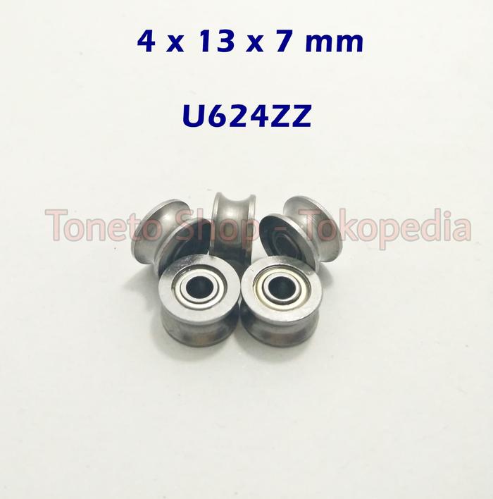 Jual U624ZZ U Groove Pulley Ball Bearing ~ 5.5mm Shaft - Jakarta Utara ...