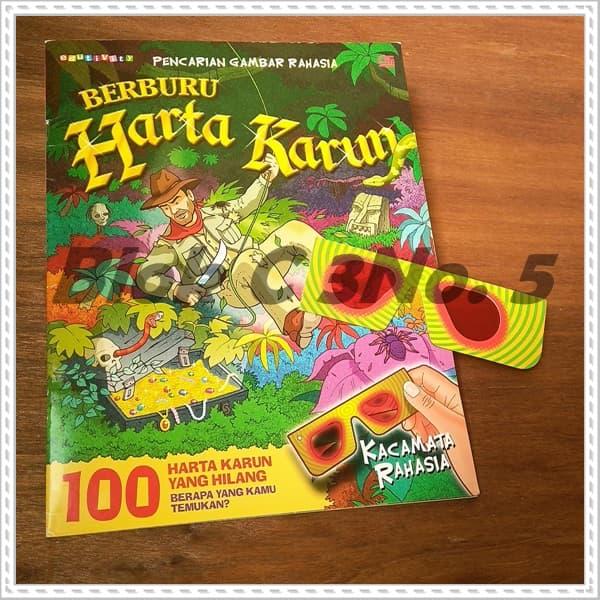 Jual Buku Aktivitas Anak : Pencarian Gambar Rahasia Berburu Harta Karun - Jakarta Timur - Blok C ...