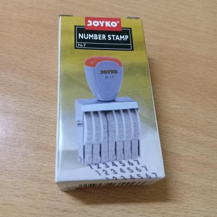 Jual stamp number joyko N7 - Jakarta Pusat - ATK Original | Tokopedia