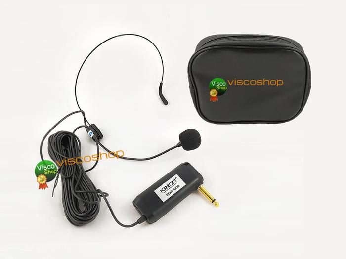 Jual Microphone Krezt ECM 1008 Headset condenser electrets berkabel ...
