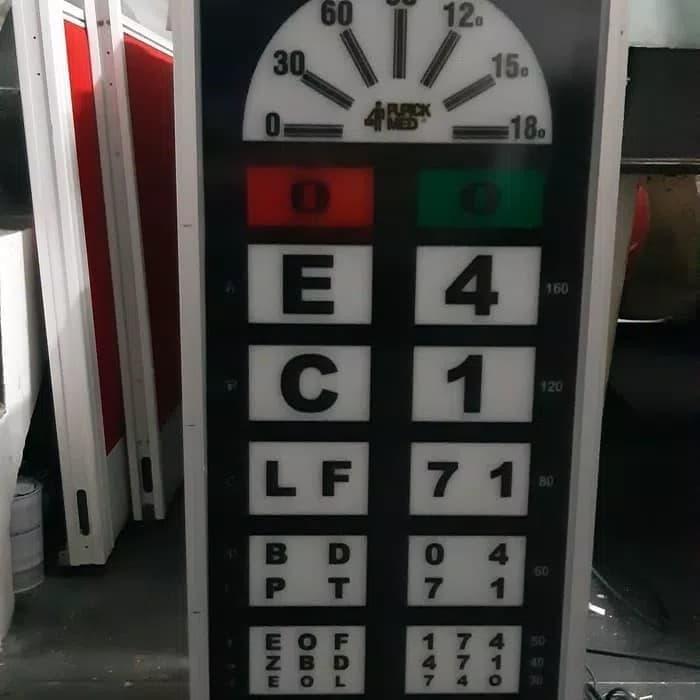 Jual Snellen Card Electric with remote - Jakarta Pusat ...