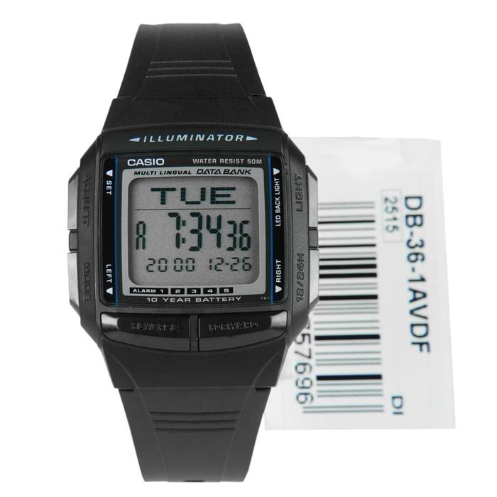 Jual CASIO DATABANK DB-36-1AV / DB36 ORIGINAL & BERGARANSI - Jakarta ...