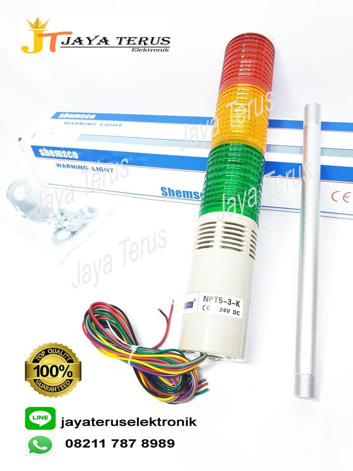 Jual Tower light/ Tower light 3 lampu/ Warning lamp/ Tower light 220v ...