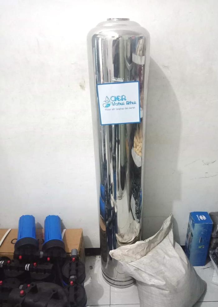 Jual Filter Air Pam / Filter air PDAM tabung Stainless steel - Kota ...