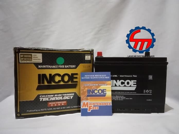 Jual Aki accu Kering Incoe Astra MF 80D26L 68Ah Kijang Innova Diesel ...