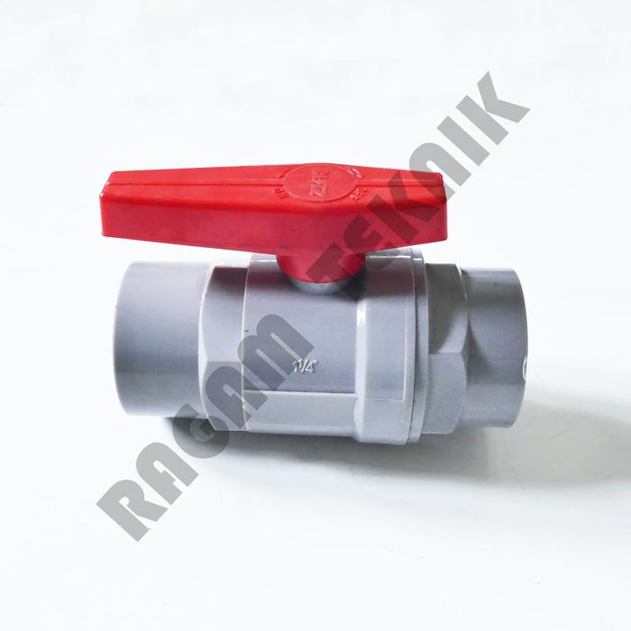Jual Ball Valve BLITZ 1 1/4" inch Stop Kran Pvc Plastik Gagang Plastik BV - Kota Bandung - ragam ...