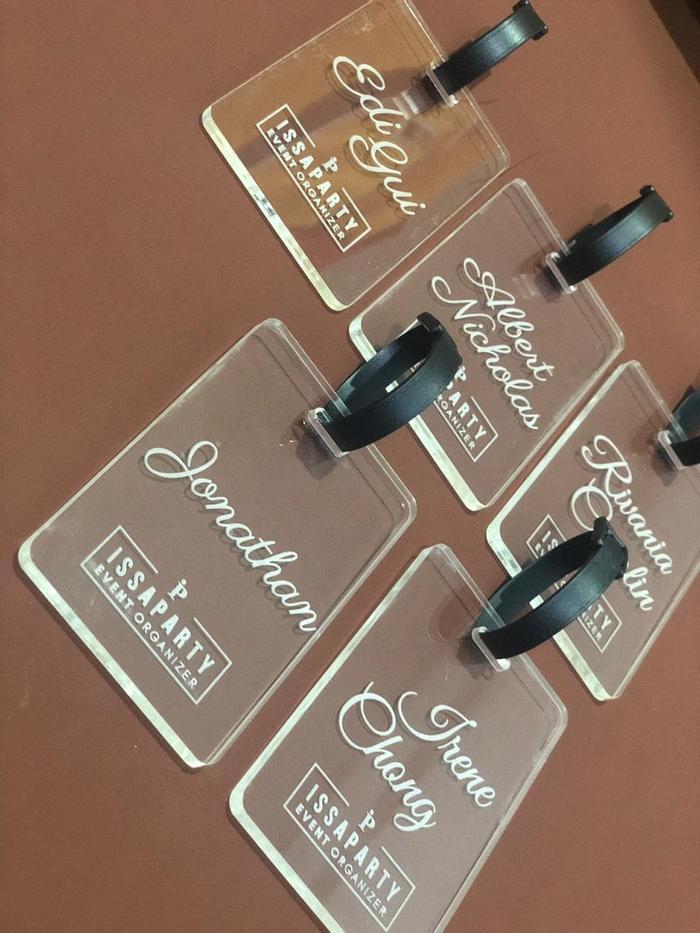 Jual CUSTOM NAME TAG ACRYLIC 5MM - Kota Medan - Dr.artwork | Tokopedia