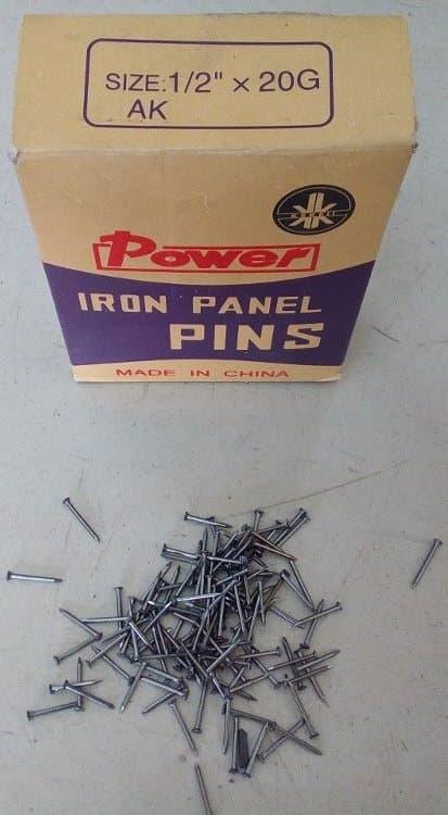 Jual PAKU POWER 1/2 INCI 12 MM / IRON PANEL PIN / PAKU TRIPLEK KAYU ...