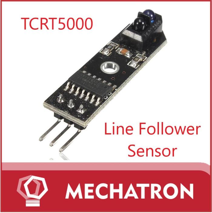 Jual IR Infrared Line Track Follower Sensor Garis Cahaya TCRT5000 ...