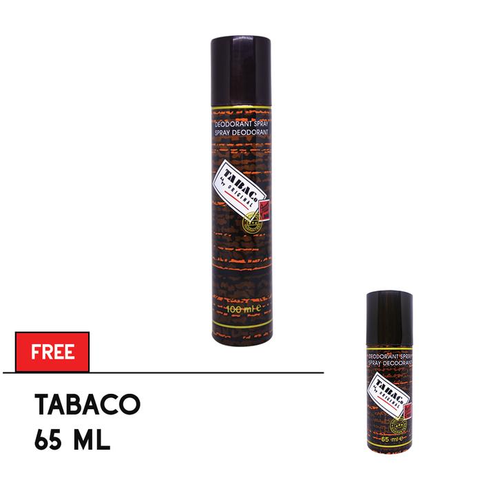 Promo Tabaco Coklat Original Deodorant Spray 100 ml - Free 65 ml - Kota ...