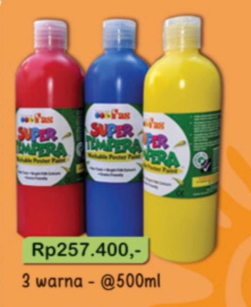 Jual Super Tempera Finger Painting 3 warna @500ml - Kota Surabaya ...