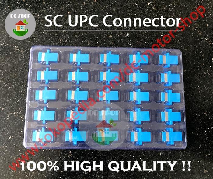 Jual Adapter SC UPC Fiber Optical Sensors / ADAPTOR OPTIK OPTIC / FO ...