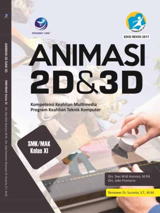 Jual Buku Animasi 2d And 3d Program Teknik Komputer Multimedia Smk