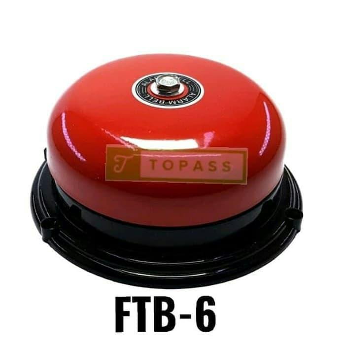 Jual Fire Bell Alarm FTB-6 WeatherProof FORT ( Perlengkapan System ...