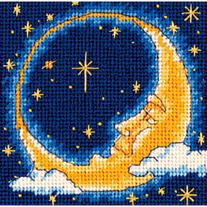 Jual Paket Needlepoint Original / Asli Dimensions 7173 Moon Dreamer ...