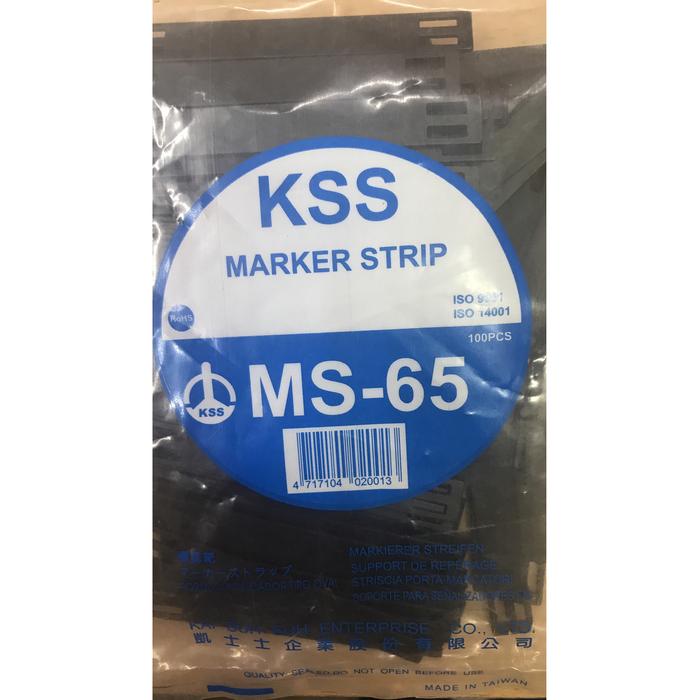 Jual Marker strip MS65 KSS/Marker strip flat marker MS-65 KSS/Label ...