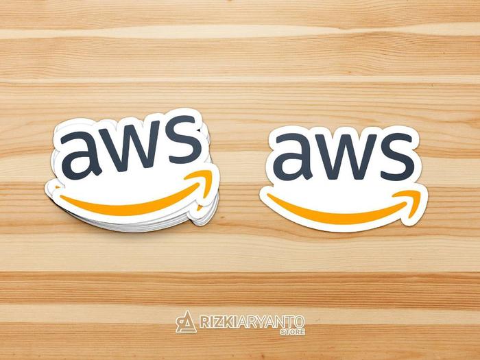 Jual Sticker - Stiker Logo Amazon Web Services AWS untuk PC Laptop HP ...