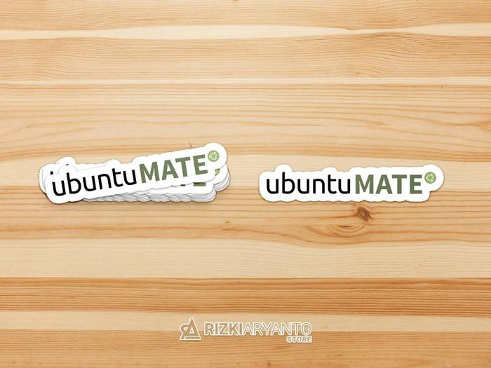 Jual Sticker - Stiker Logo Ubuntu MATE Linux untuk PC Laptop HP dll ...