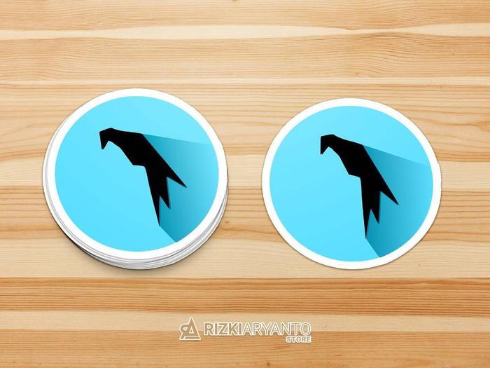 Jual Sticker - Stiker Logo Parrot Linux Circle untuk PC Laptop HP dll ...