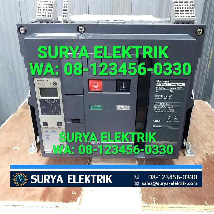 Jual ACB SCHNEIDER MASTERPACT NW25H1 NW25 H1 NW25H13F2EH 2500A 2500 A 3P - Jakarta Pusat - SURYA ...