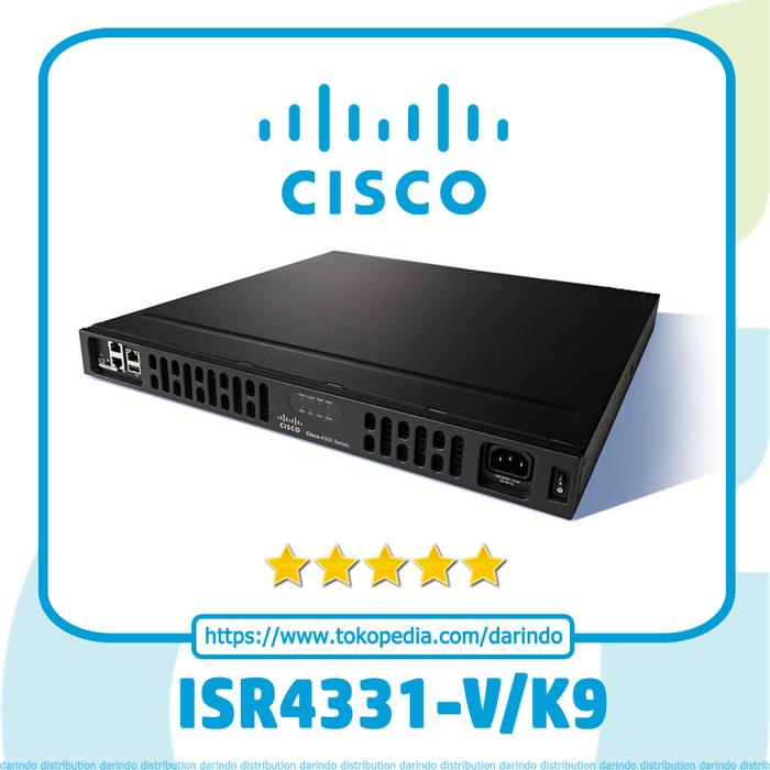 Jual Cisco 4331 Integrated Service Router [ISR4331-V/K9] - Jakarta ...