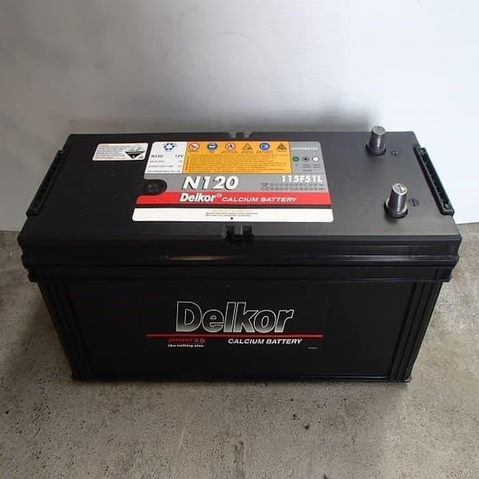 Jual Aki Delkor 12v 120Ah / Aki Mobil Delkor MF N120 12V 120Ah - Kota ...