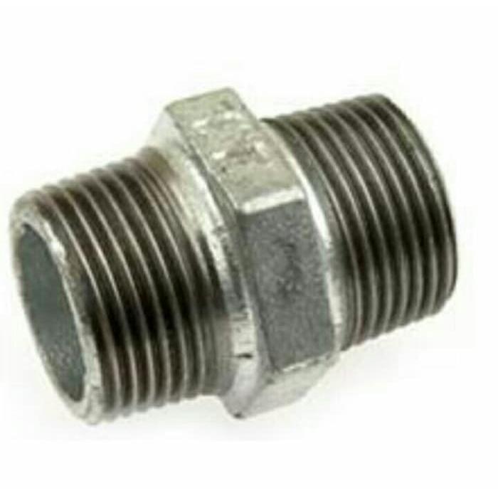Jual Double Nipple Galvanis 3/4" / Dobel Neple 3/4" Galvanis / Besi / Galv - Jakarta Timur - Tb ...