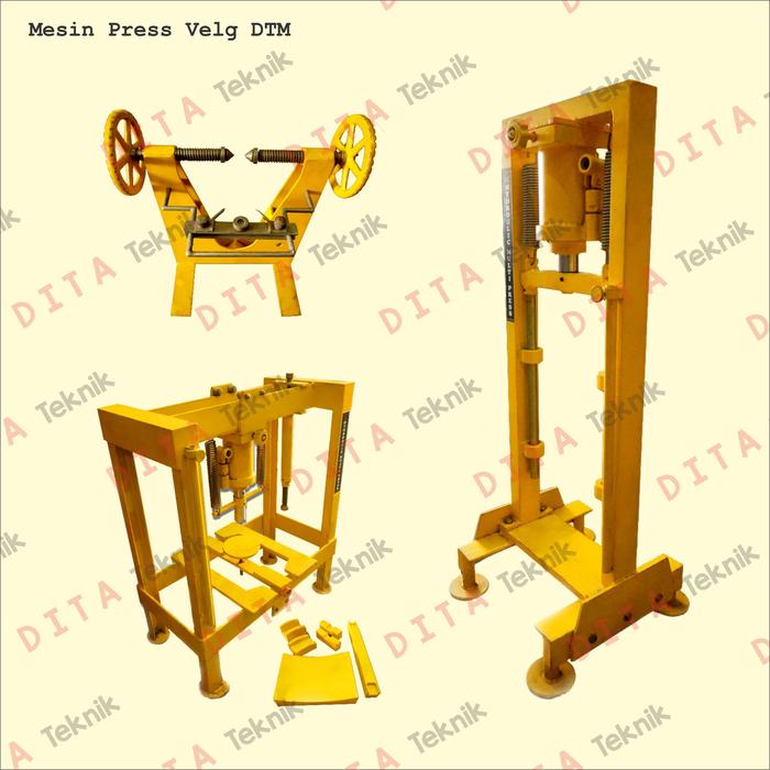 Jual Mesin Press Velg Oil DTM Hydraulic hidrolis hidrolik oli machine ...