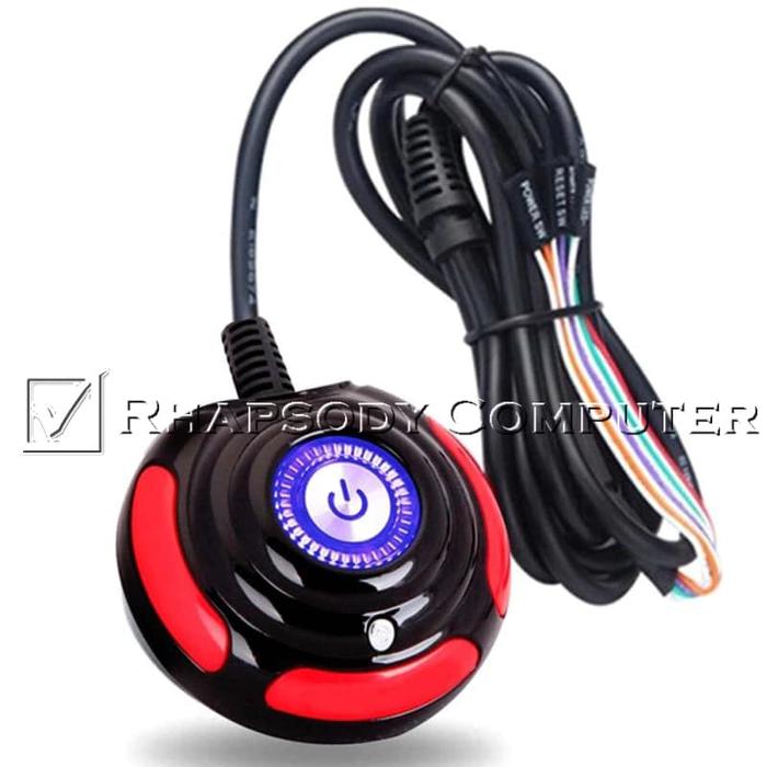 Jual Kabel Power On-off Reset Hdd Push Button Switch For Desktop Pc Di ...