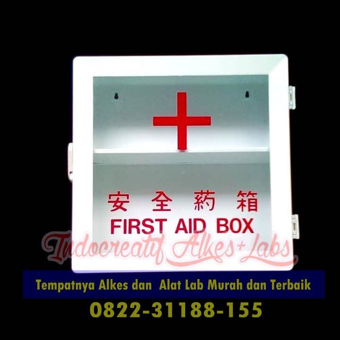 Jual Kotak Obat P3K First Aid Box Maspion Dinding Plastik Atom Kecil ...