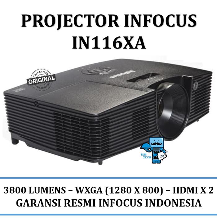 Jual InFocus IN116xa Projector WXGA (1280x800) 3800 Lumens - Garansi ...