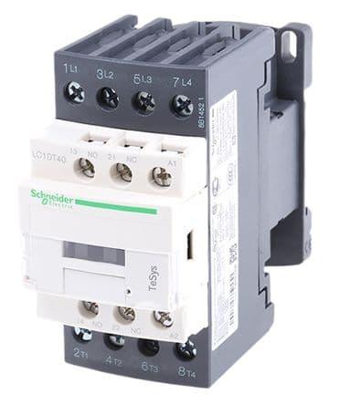 Jual Kontaktor 4 Pole 40A 4 NO Coil 220VAC Schneider LC1DT40M7 - Kab ...