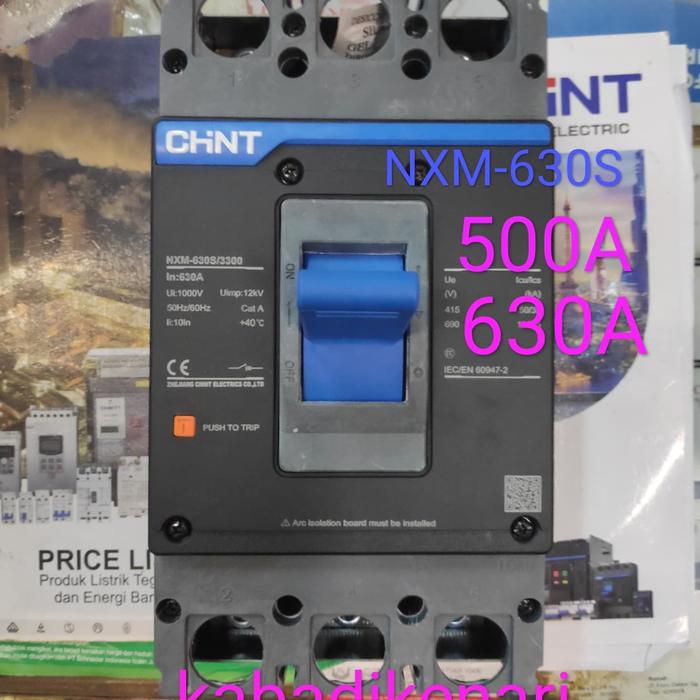 Jual MCCB CHINT NM1-630S 3PHASE /NFB BREAKER (500A, 630A) panel box - Jakarta Pusat ...