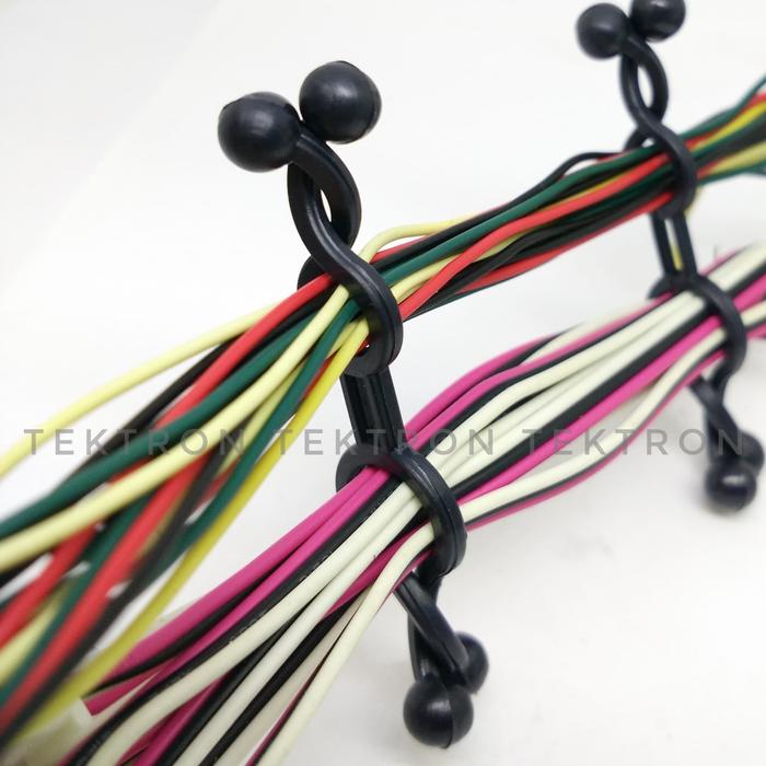 Jual Pengikat kabel, 2 ikatan 7mm dan 9mm, cable twister, perapi kabel ...